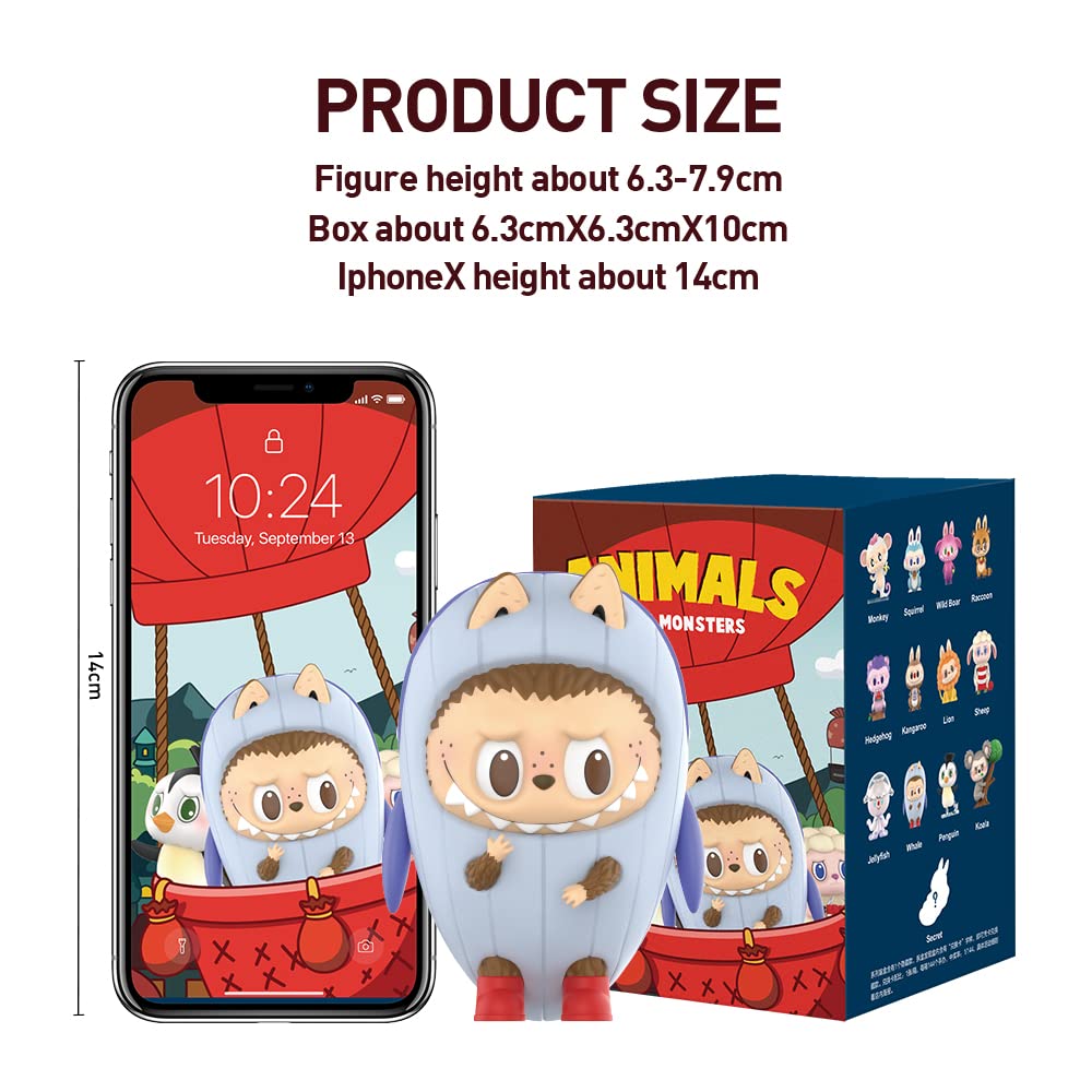 Mua POPMART LABUBU The Monsters Animal Series (Piece) Figure, Soft ...