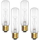 Creative Hobbies® 3090 (Pack of 4) 40T10/CL - 40 Watt T10 Clear Tubular ...