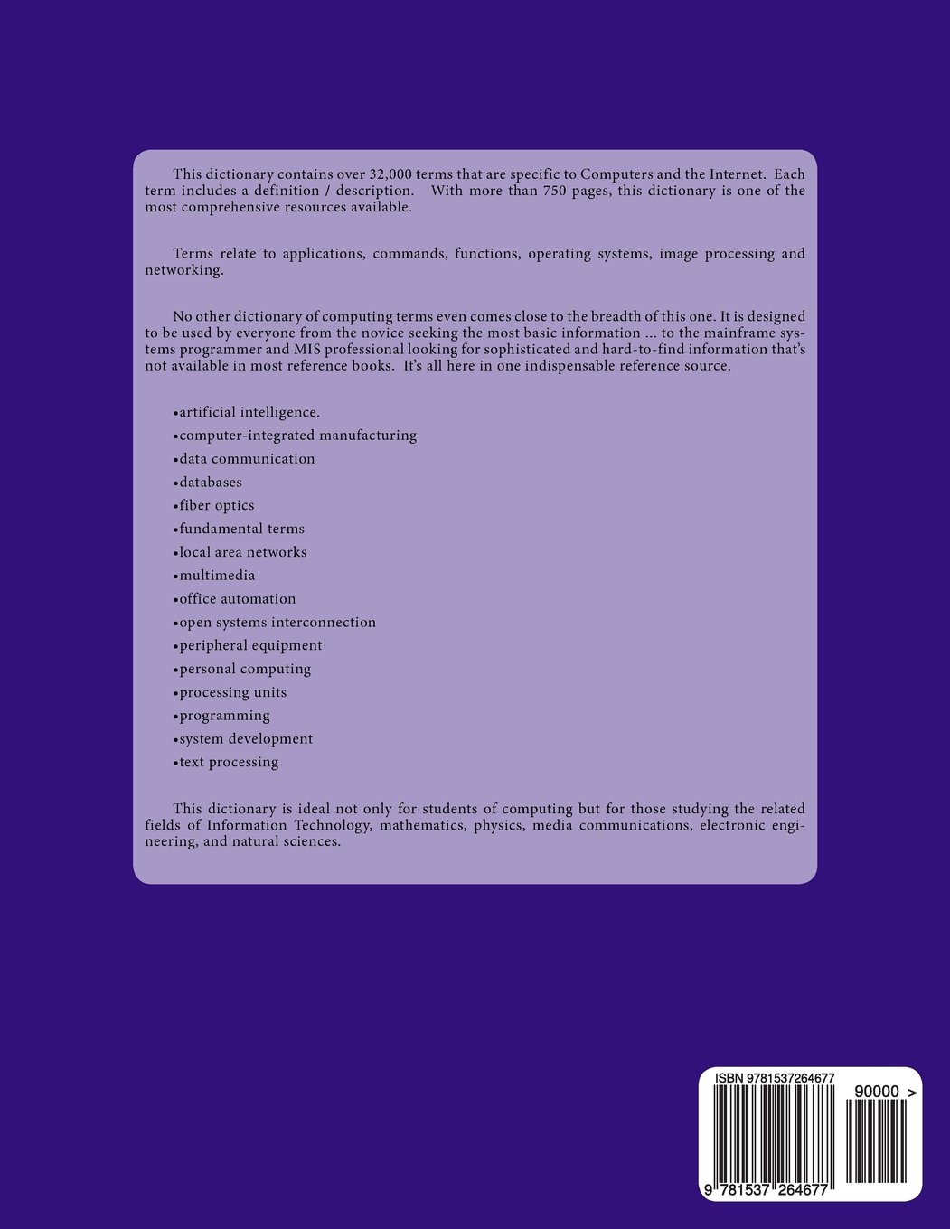 Download Dictionary of Computer and Internet Terms - Volume 1 (2016 ...