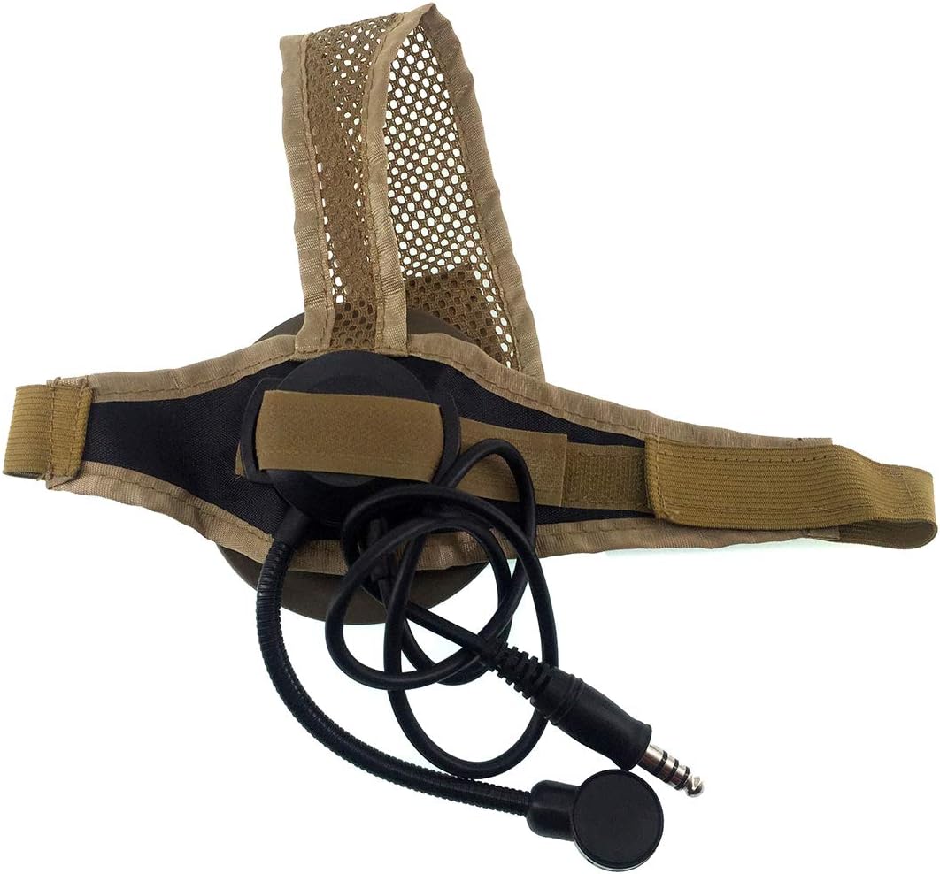 Airsoft magic Z028DE Selex TASC1 Tactical Headset – Dark Earth – BigaMart