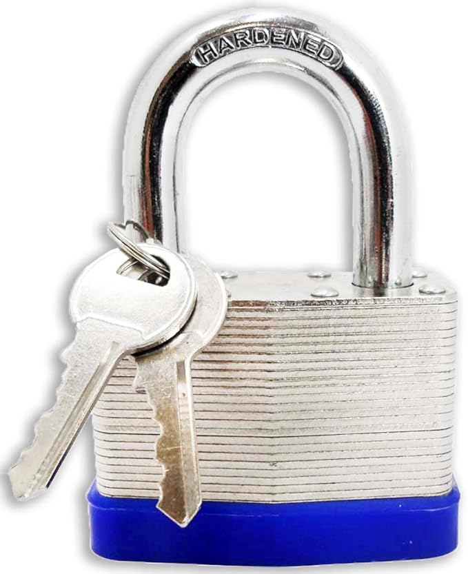 Amazon.com: Laminated Steel Lock W/Keys 30mm-: Arts, Crafts & Sewing