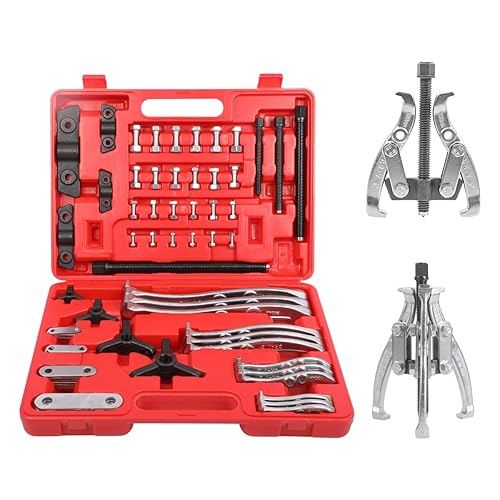 CMTOOL Gear Puller Set, 3'' 4'' 6'' 8'' Bearing Puller Kit, Heavy Duty ...