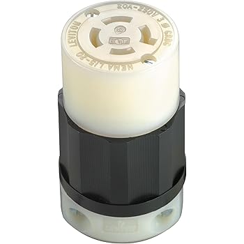 Hubbell HBL2421 Twist-Lock Plug - Electronics Cable Connectors - Amazon.com