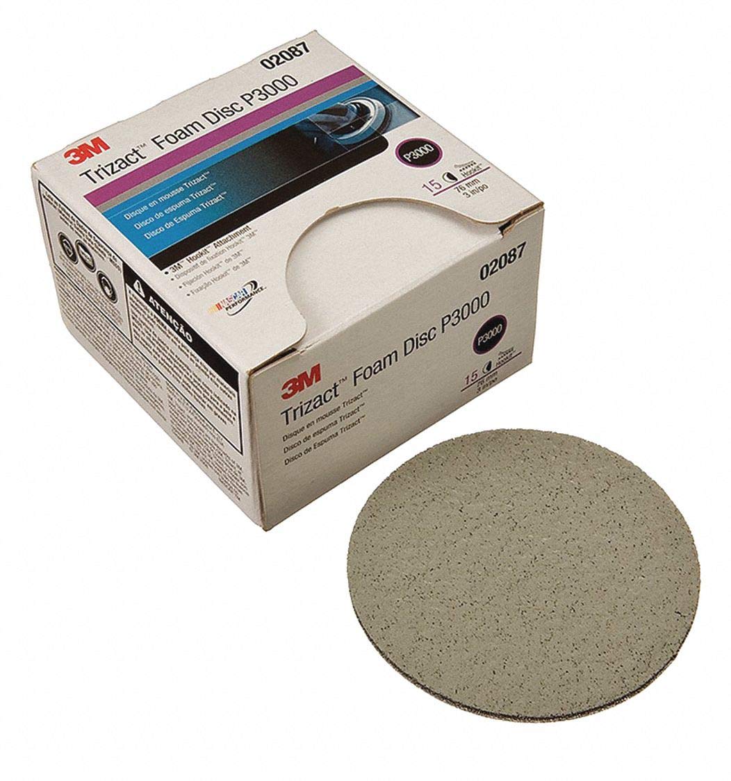 3M Trizact 5-inch Foam Disc Grit P5000: Amazon.in: Car & Motorbike