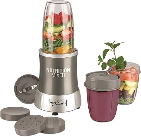 Nutrition Mixer 700 W Complete 10 Piece System As Seen on TV: Amazon.co ...