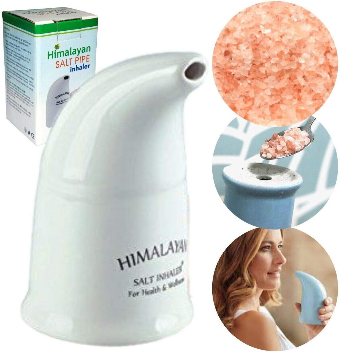 Original Himalayan Salt Inhaler | Healthy Living Filled with 100% Pure ...