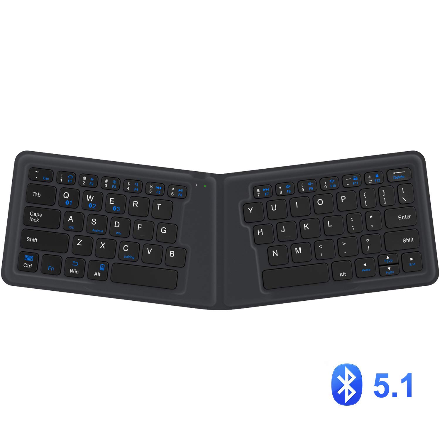 iClever Bluetooth Keyboard Ultra Compact Foldable: Amazon.in: Electronics