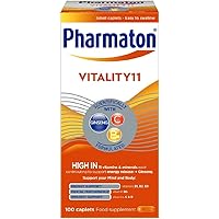 Amazon.com: Pharmaton Advance Multivitamin and Mineral Caplets, 100 ...