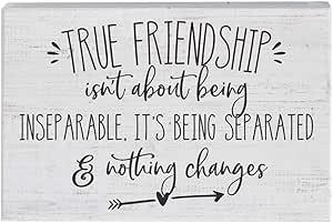 Amazon.com: Simply Said, INC Small Talk Sign - True Friendship : Home ...