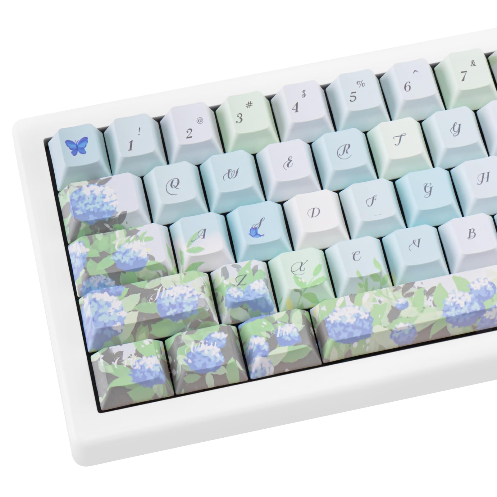 Mua Keycap Set - 130 Keys Blue Custom Keycaps, Anime Style Cherry ...