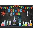 Amazon.com : Baocicco 5x3ft Science Fun Backdrop Beaker Measuring Cups ...