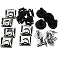 Amazon.com: Micro Trader 20 Pcs Undertray Guard Engine Under Cover Fixing Clips Kit Compatible ...