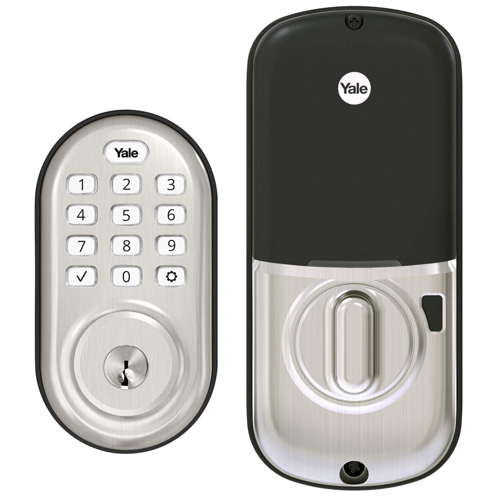 Mua Yale Assure Lock with Z-Wave, Satin Nickel Smart Keypad Deadbolt ...