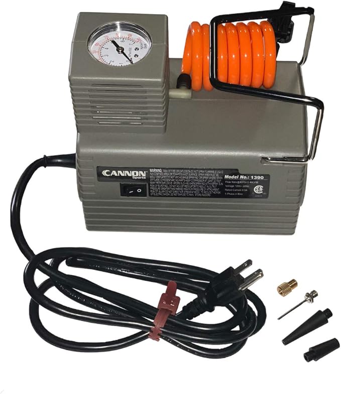 CSI Cannon Sports High Powered Electric Ball Inflator, Inflation ...