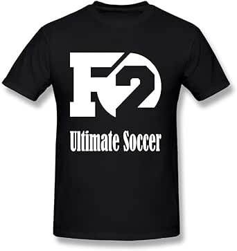 F2 Freestylers Ultimate Soccer Mens Black Short Sleeve T-shirt: Amazon ...