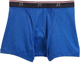 Russell Mens Comfort Performance Short Leg Boxer Briefs 6pk in Famous ...