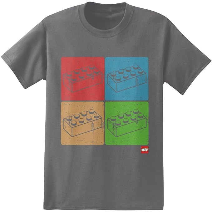 Buy Lego Four Blocks Adult T-Shirt (Medium) at Amazon.in