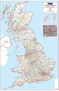 Uk Map With Postcode Areas - United States Map