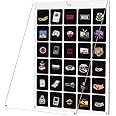 Amazon.com: Chordobe Acrylic Pin Display Board - UV Protection Dust ...