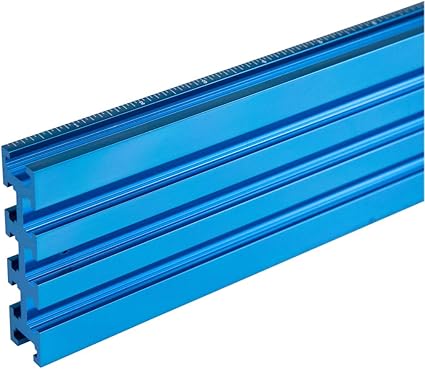 POWERTEC 71489 Aluminum Multi T-Track Fence with Laser Measure Left to ...