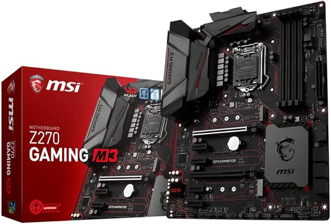 MSI Intel Z270 Z270 Gaming M3 7th/6th Gen USB2 Motherboard - Black ...