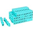 Amazon.com: 48 Piece Lowercase Clickable Stamp Set by Recollections ...