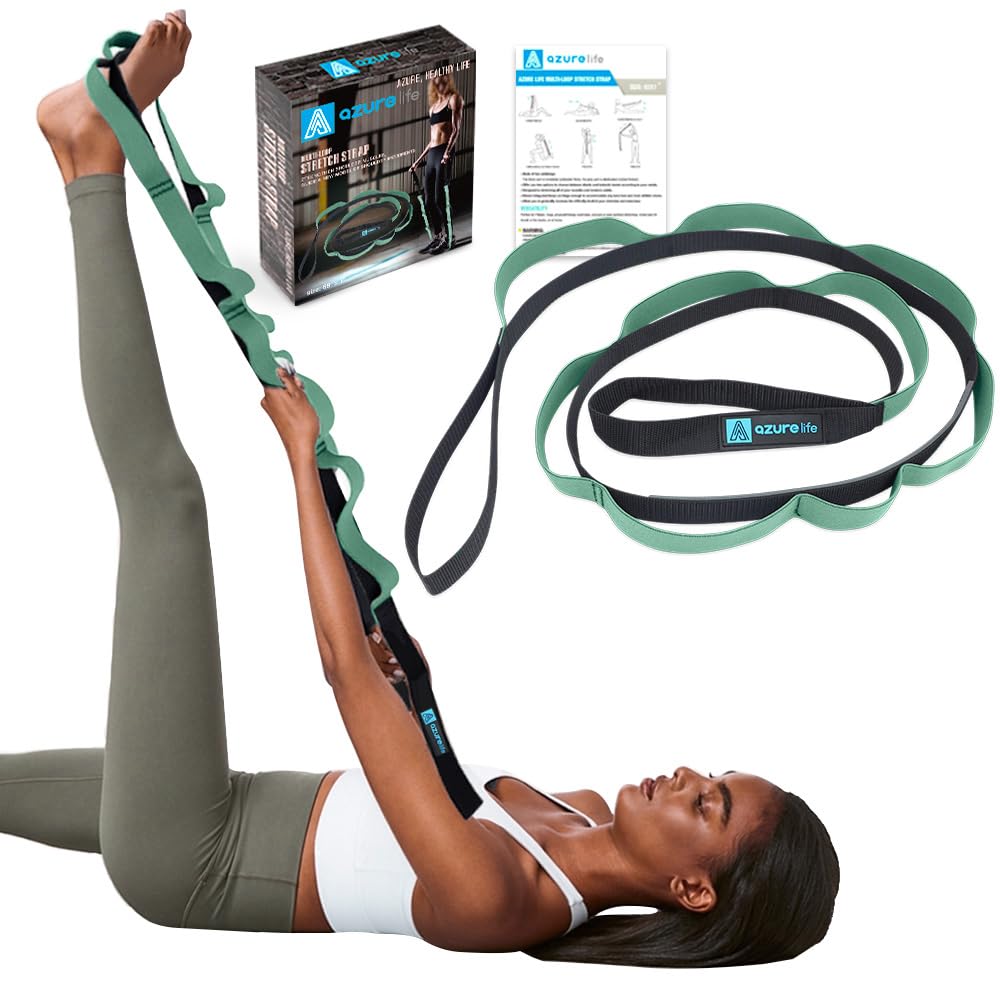 Mua Stretch Strap with 11 Loops, Half Elastic Stretching Strap Band ...