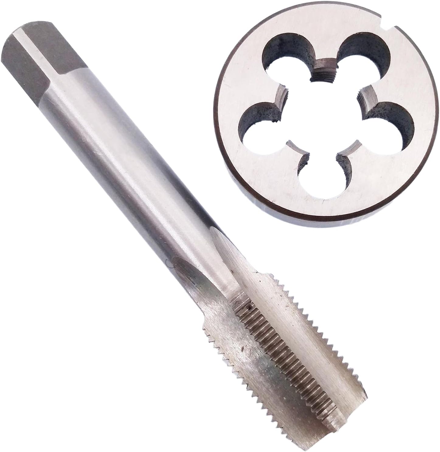 Amazon.com: HSS M19 x 1.5mm Tap and M19 x 1.5mm Die Metric Thread Right ...