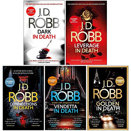 Jd Robb Death Series 10- Books 46-50: 5 Books Collection Set: J. D ...