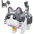 Amazon.com: Myweyde Black Cat Building Blocks, Micro Building Blocks ...