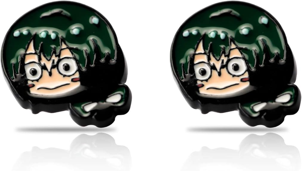 Buy Anime My Hero Academia Earrings Ear Stud for Womens My Hero ...