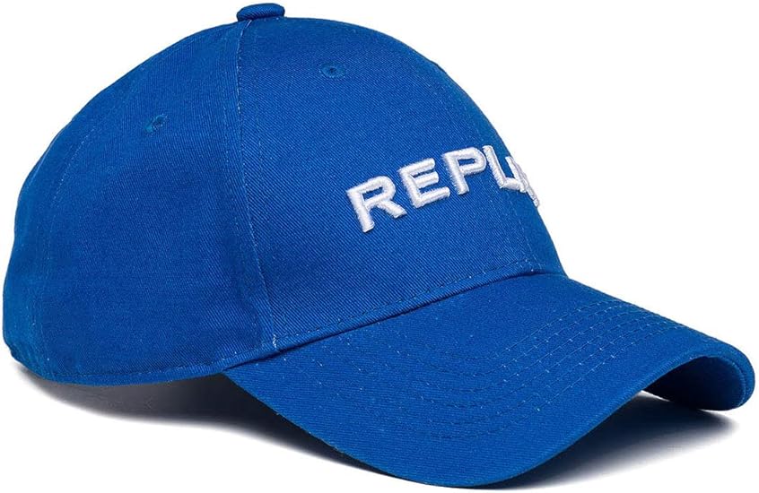 Replay Unisex Cap Blue: Amazon.de: Bekleidung