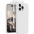Amazon.com: FireNova Designed for iPhone 15 Pro Max Case, Silicone Upgraded [Camera Protection ...