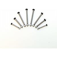 Amazon.com: ST Racing Polished Steel Lock-nut Style Hinge-Pin for ...