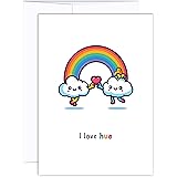 Amazon.com : The King of Puns Funny Love Card - Hugs and Quiches for ...