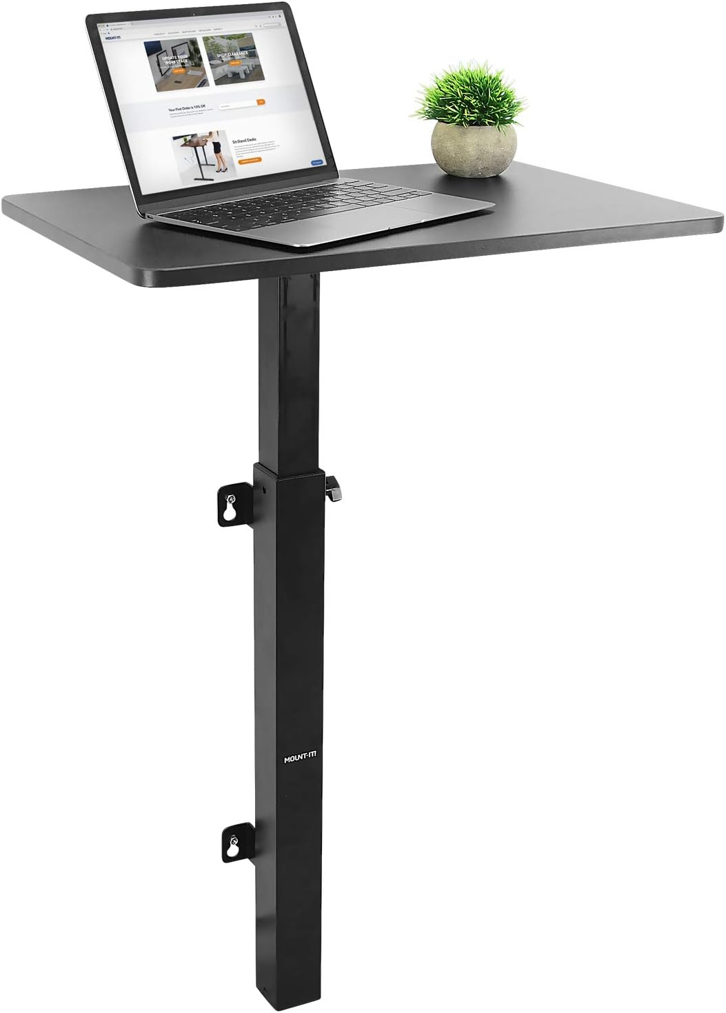 Mount It Height Adjustable Wall Mounted Workstation Sit Stand Mount It Height Adjustable Wall Mounted Workstation Sit Stand