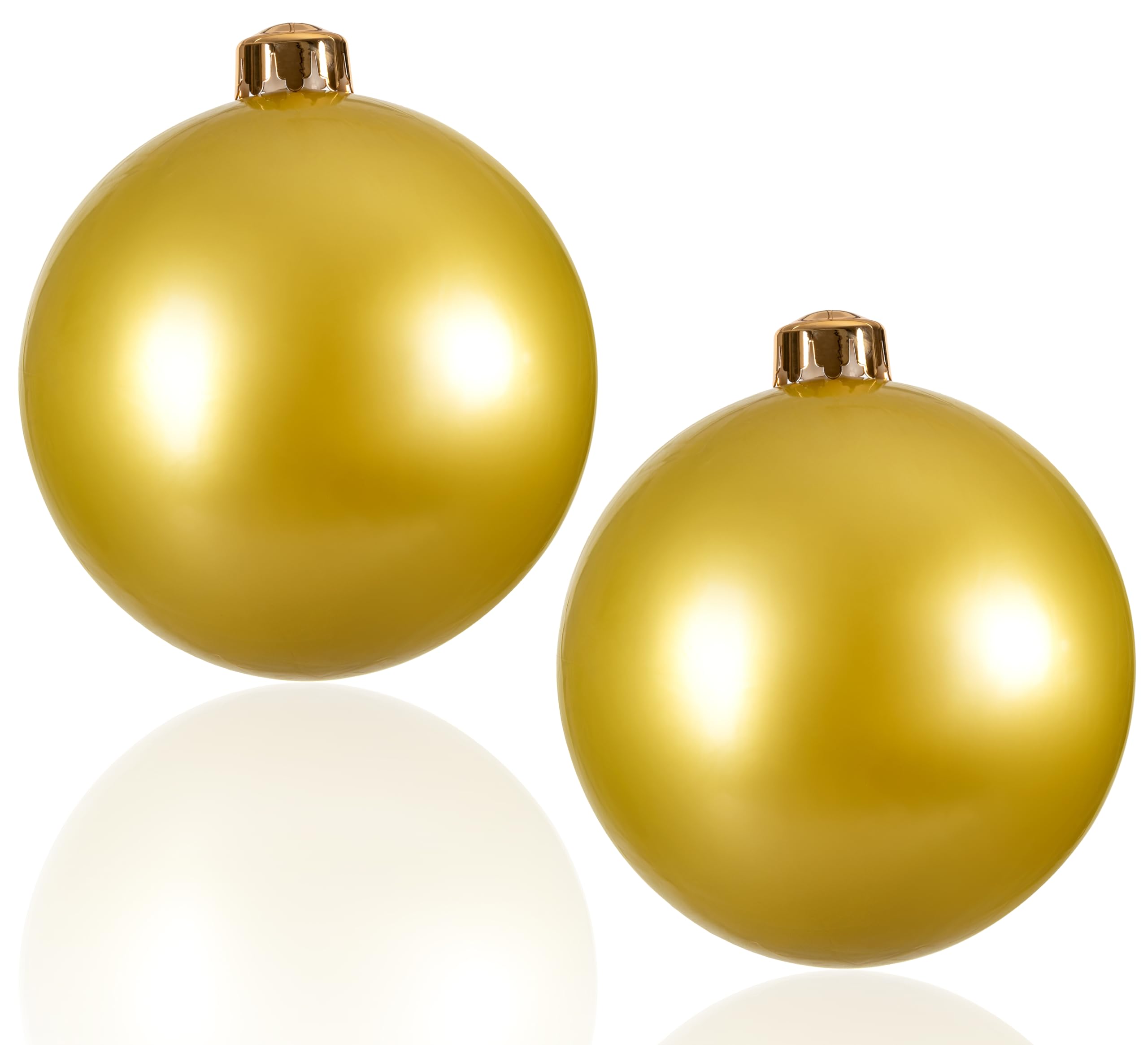 Large Inflatable Decorative Balls 22" 2 Packs, Big Christmas Balls ...