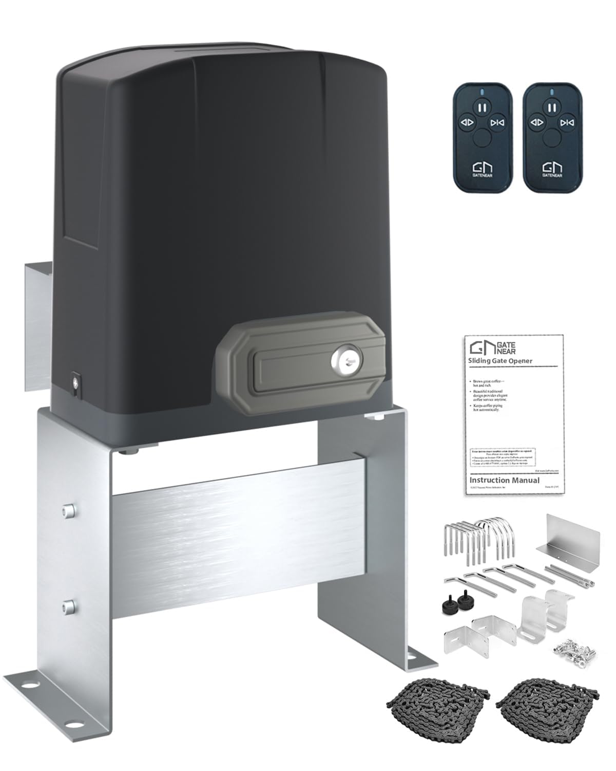 Mua GateNear Automatic Sliding Gate Opener, Electric Chain Drive Gate ...