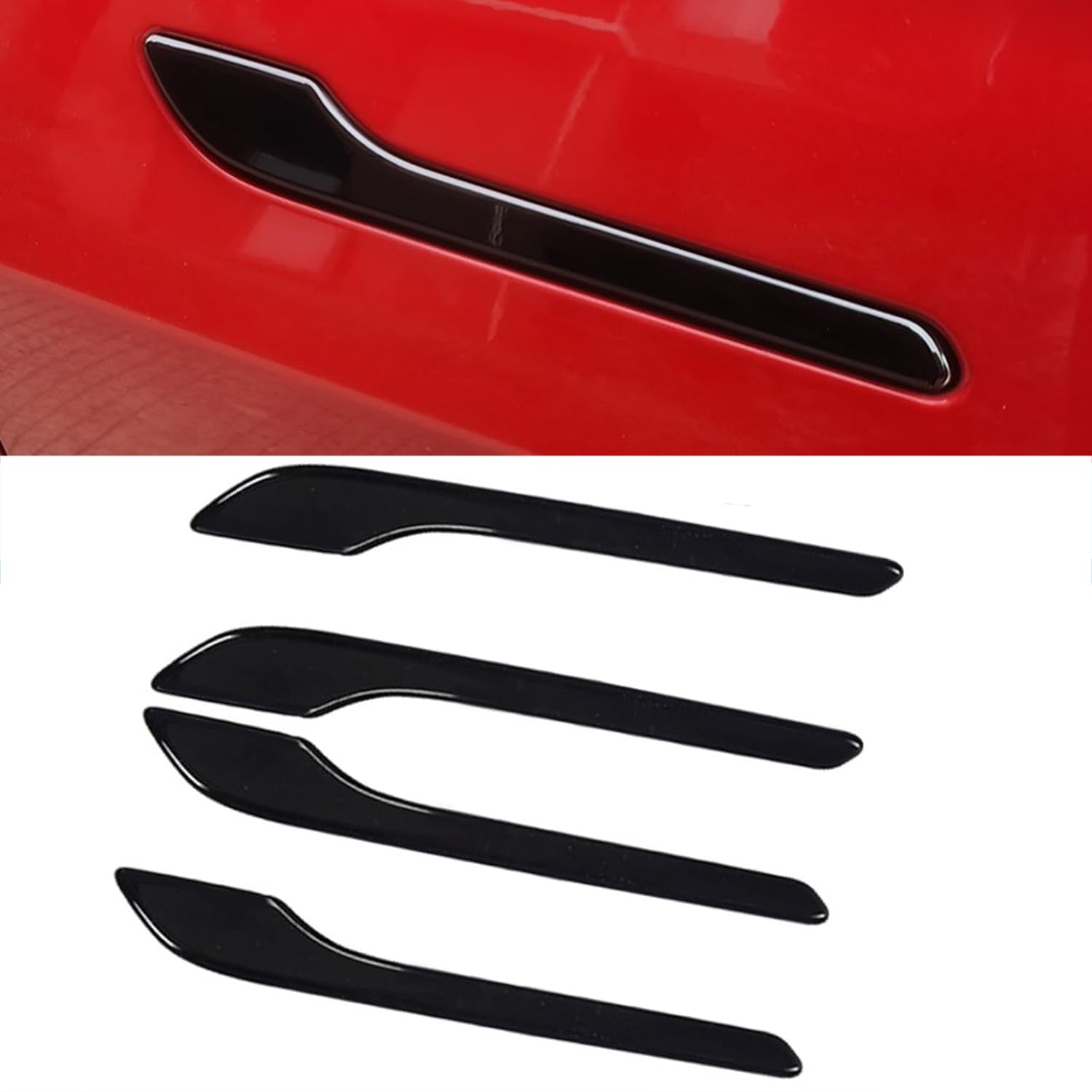 Suleto Car Handle Cover Compatible with Tesla Model 3/Y, Door Handle ...
