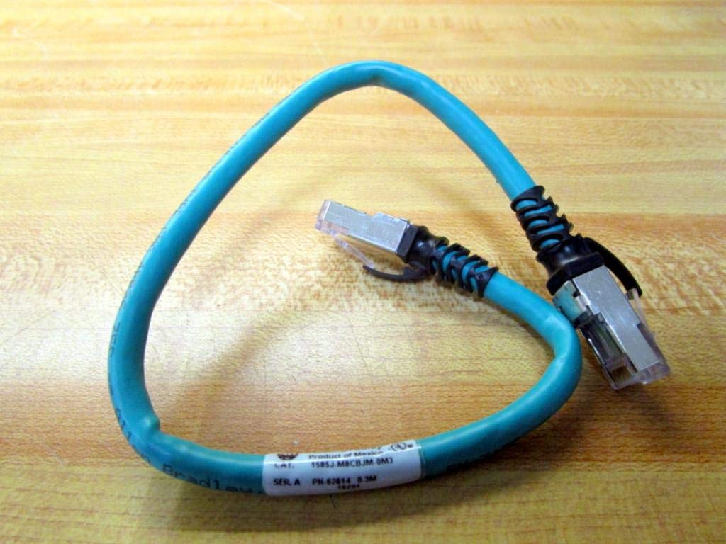 Amazon.com: ALLEN BRADLEY 1585J-M8CBJM-0M3 RJ45 Connector, ETHERNET ...