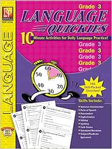 Language Quickies (Grade 3) | 10-Minute Daily Grammar Practice ...
