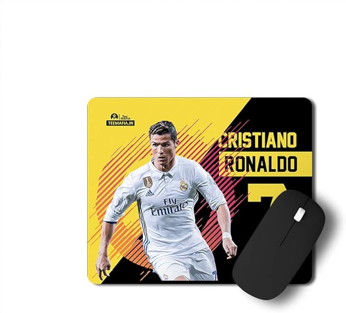 Tee Mafia Cristiano Ronaldo cr7 Gaming Mouse Pad for Gamers | dc Comic ...