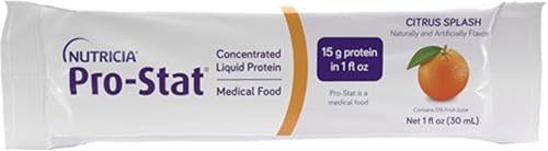 Nutricia Pro-Stat Sugar Free Citrus Splash - 1 oz Packets, Pack of 96 ...