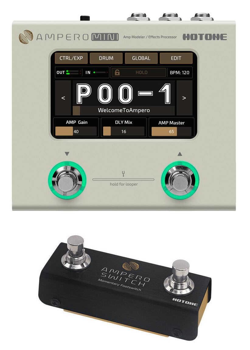 Mua HOTONE AMPERO MINI + AMPERO SWITCH Compact Stomp Box/Multi Effector ...