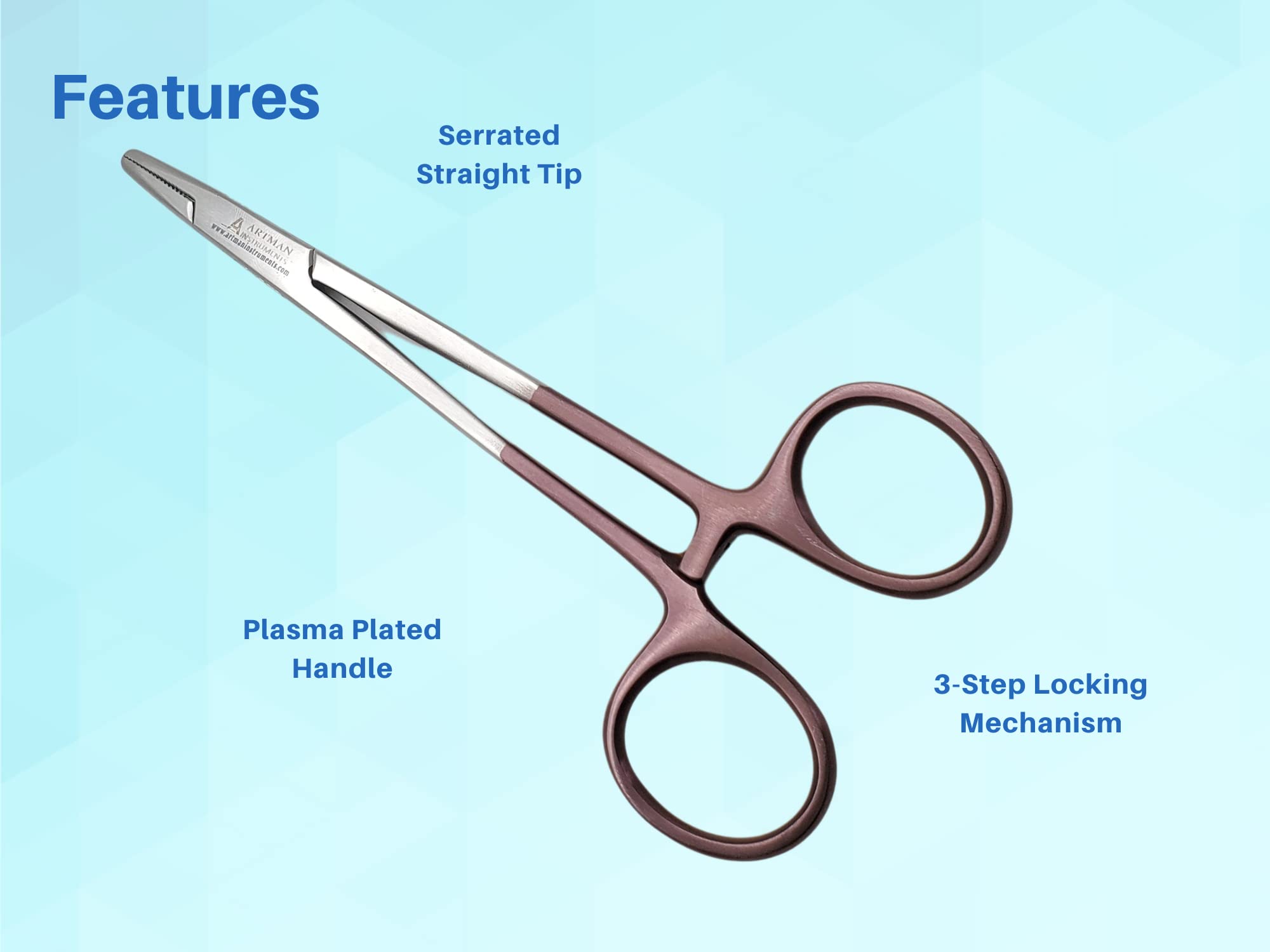 Mayo Hegar Needle Holder Surgical Needle Driver By ARTMAN INSTRUMENTS ...