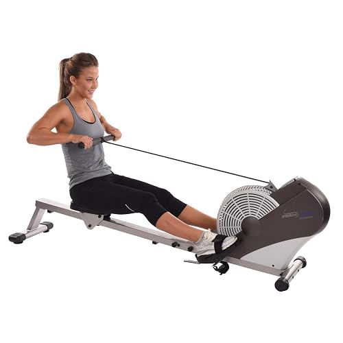 Stamina ATS Air Rower Machine with Smart Workout App - Foldable Rowing ...