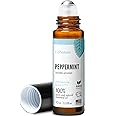 Amazon.com: Peppermint Essential Oil Roll On - Topical Peppermint Oil ...