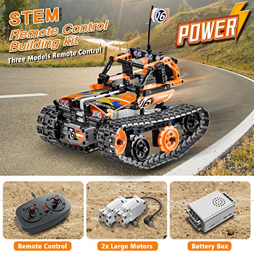 OASO Remote Control STEM Building Kit for Boys 8-12, 392 Pcs Science ...