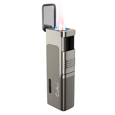 Refillable Quad Flame Torch Cigar Lighter with Punch Philippines | Ubuy