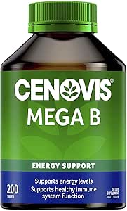 Cenovis Mega B - High strength Vitamin B Tablets - Supports energy ...